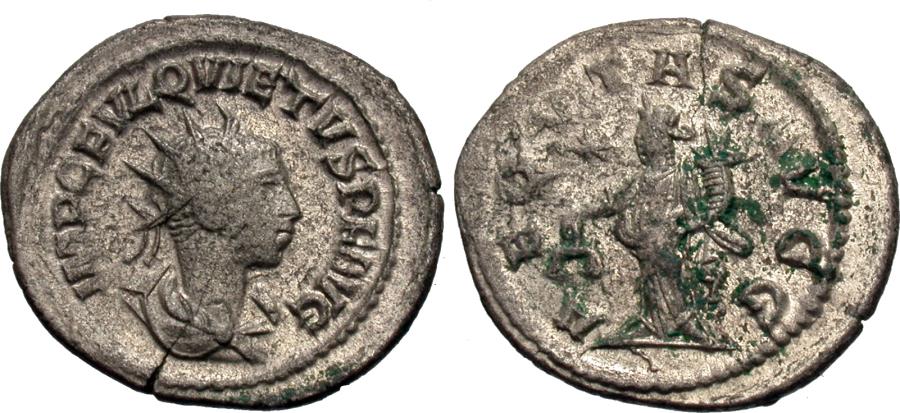 Quietus. AR Antoninianus. Aequitas. | Roman Imperial Coins