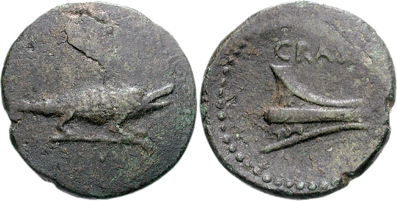 Crete, Cnossus. Æ 27 mm. Excellent for the Issue. VERY RARE. | Greek Coins