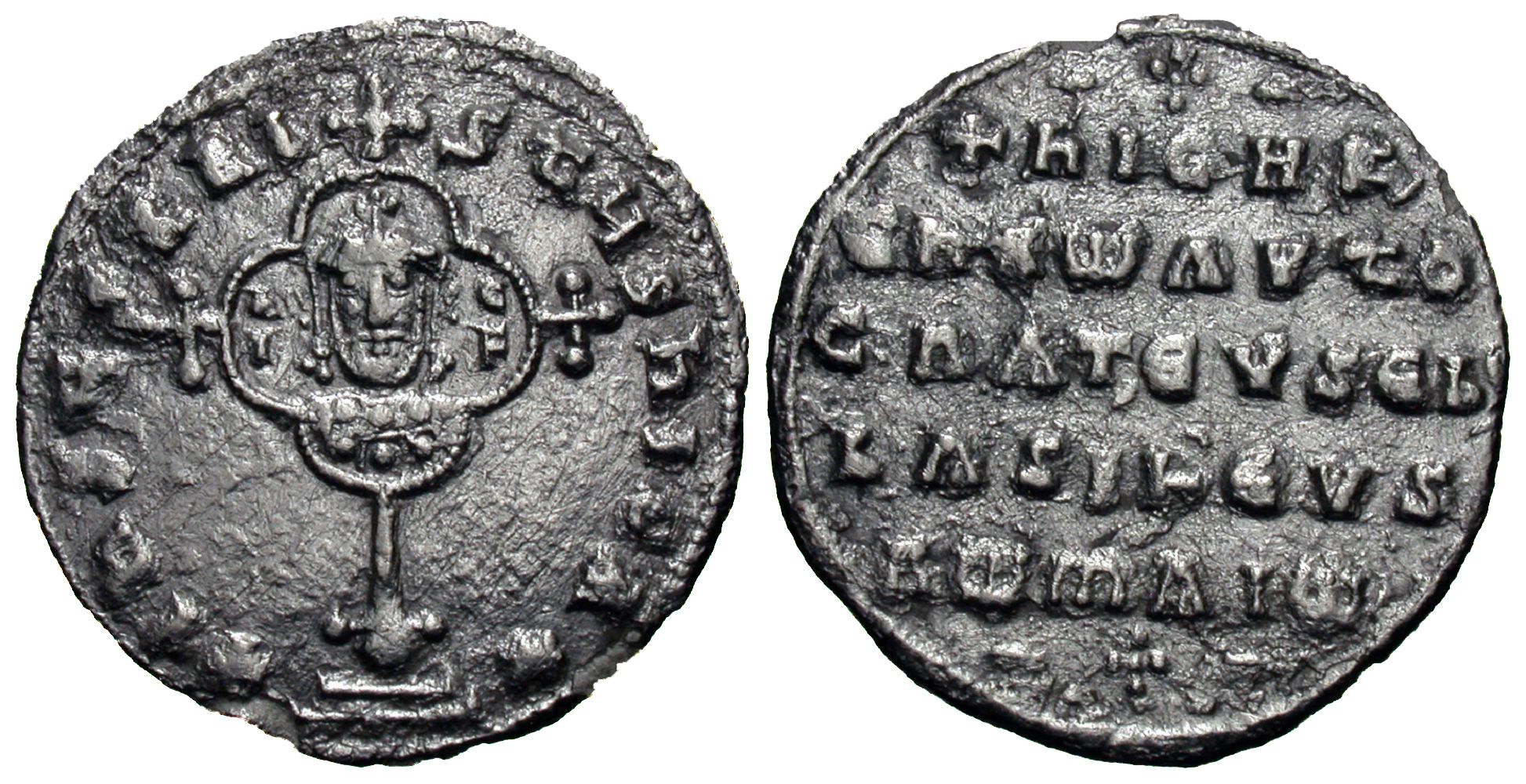 Byzantine Empire. Nicephorus II Phocas. AR Miliaresion. | Byzantine Coins
