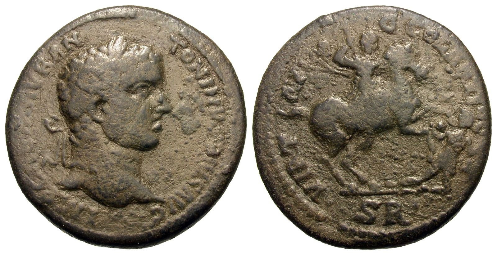 Pisidia, Antioch. Caracalla. Æ 34 mm. | Roman Provincial Coins
