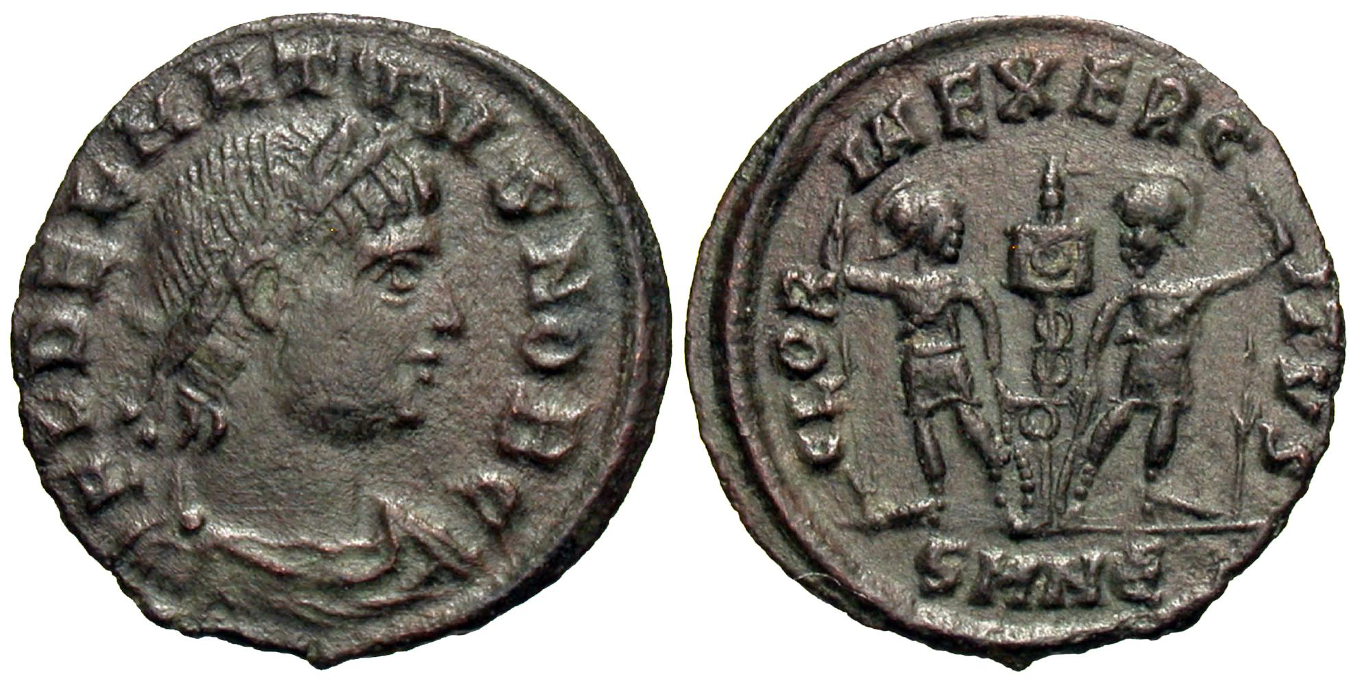 Delmatius. Æ Follis. Nicomedia Mint. | Roman Imperial Coins