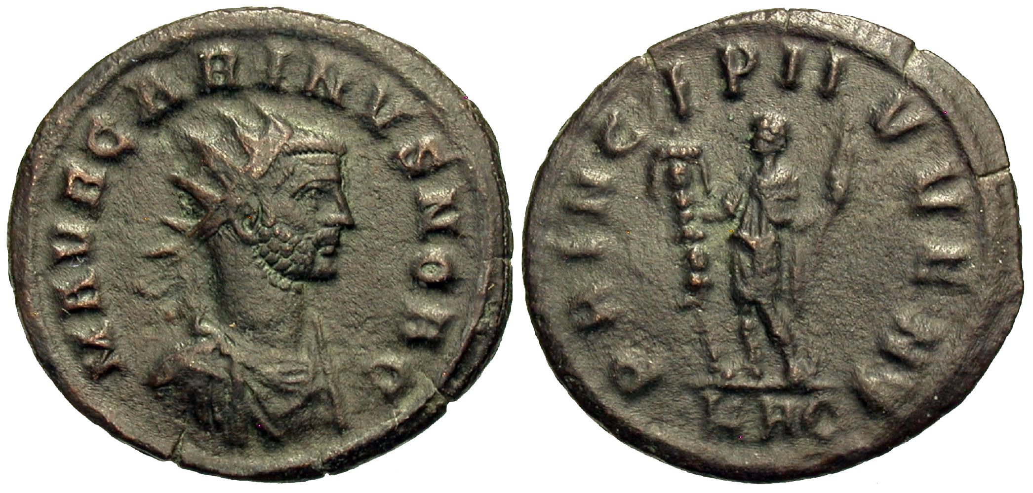Carinus, as Caesar. Antoninianus. Rome Mint. | Roman Imperial Coins
