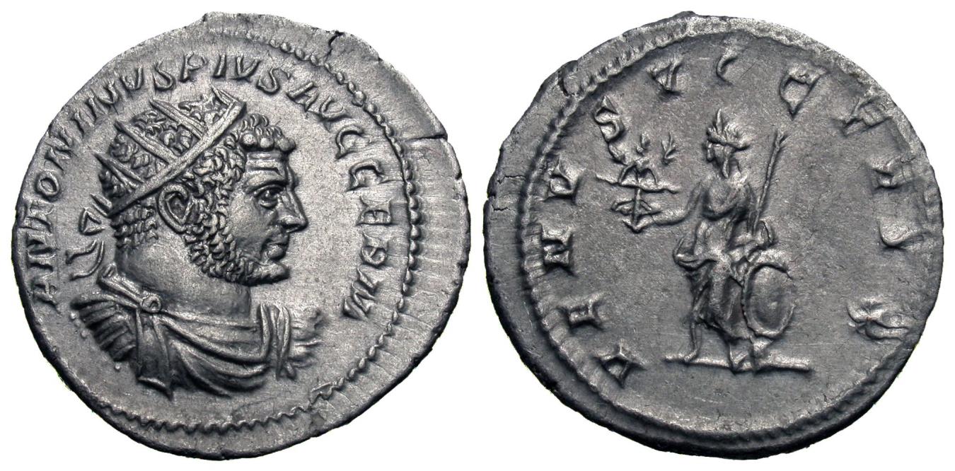 Caracalla. AR Antoninianus. Venus. | Roman Imperial Coins
