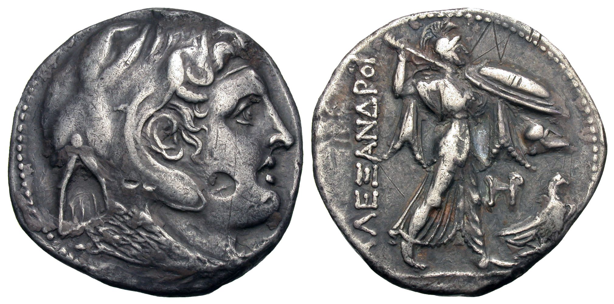 Ptolemaic Kings of Egypt. Ptolemy I, as Satrap. AR Tetradrachm. In the ...