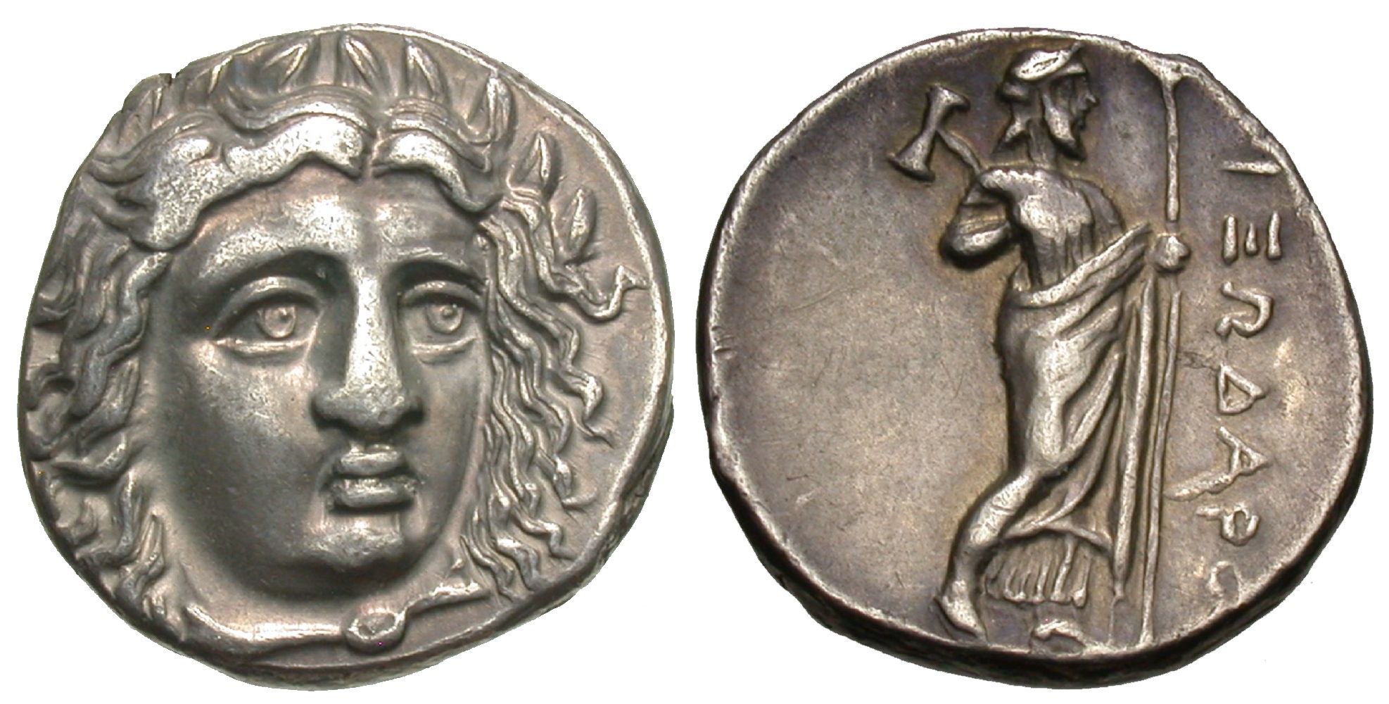 Carian Satraps. Pixodaros. AR Didrachm. Choice. | Greek Coins