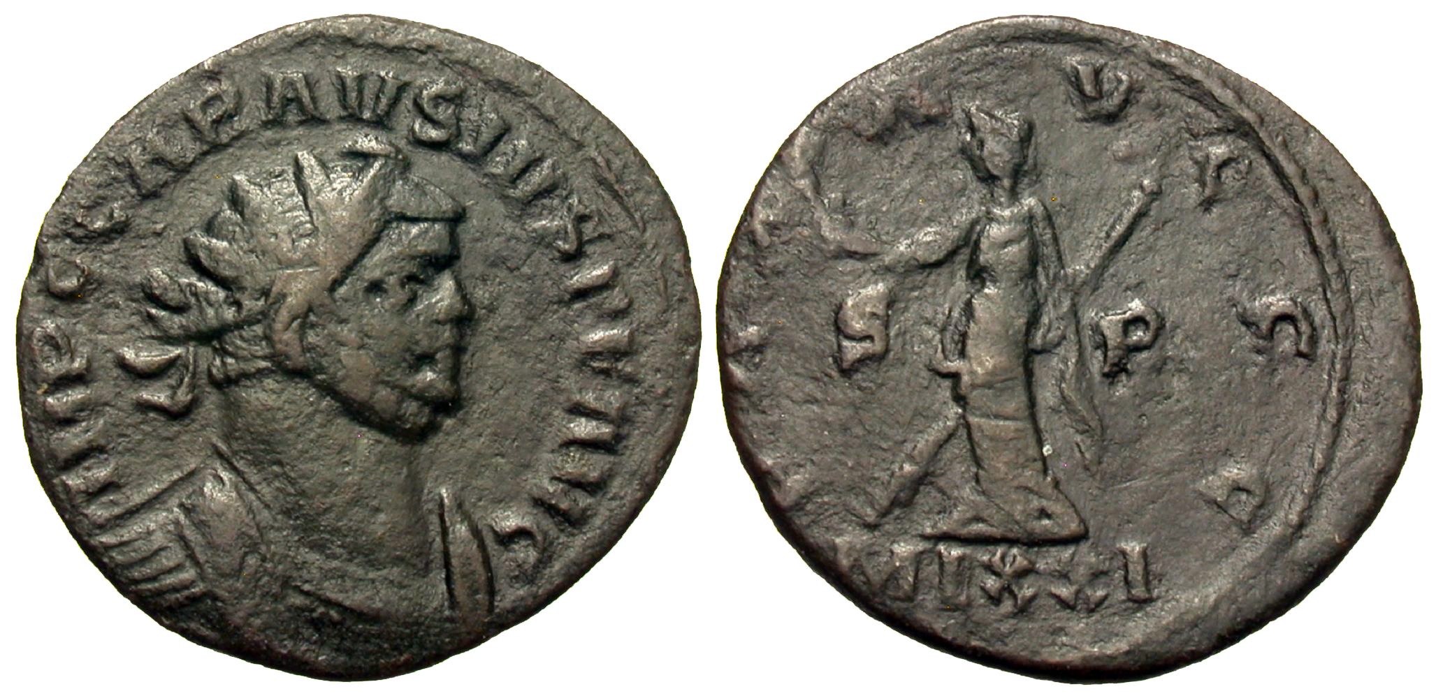 Romano-British Empire. Carausius. Antoninianus. London Mint. | Roman ...