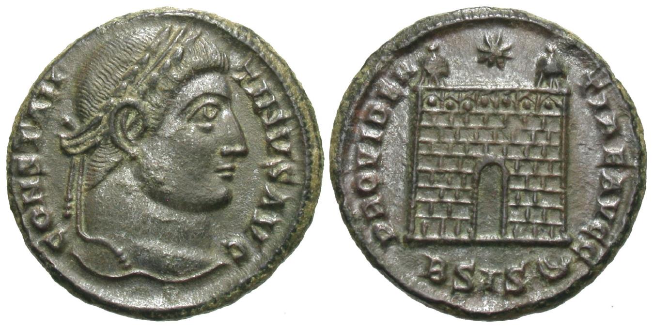 Constantine I - The Great. Æ Follis. Siscia Mint. | Roman Imperial Coins