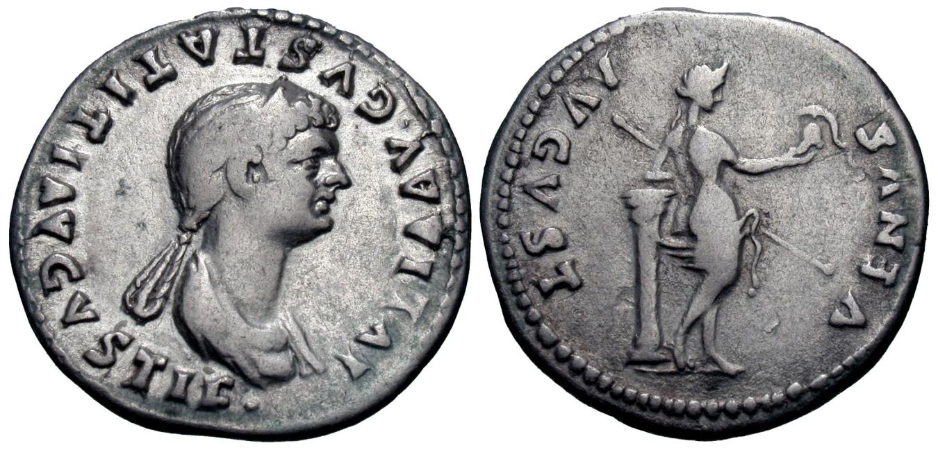 Julia Titi. Daughter of Titus. AR Denarius. Venus. | Roman Imperial Coins