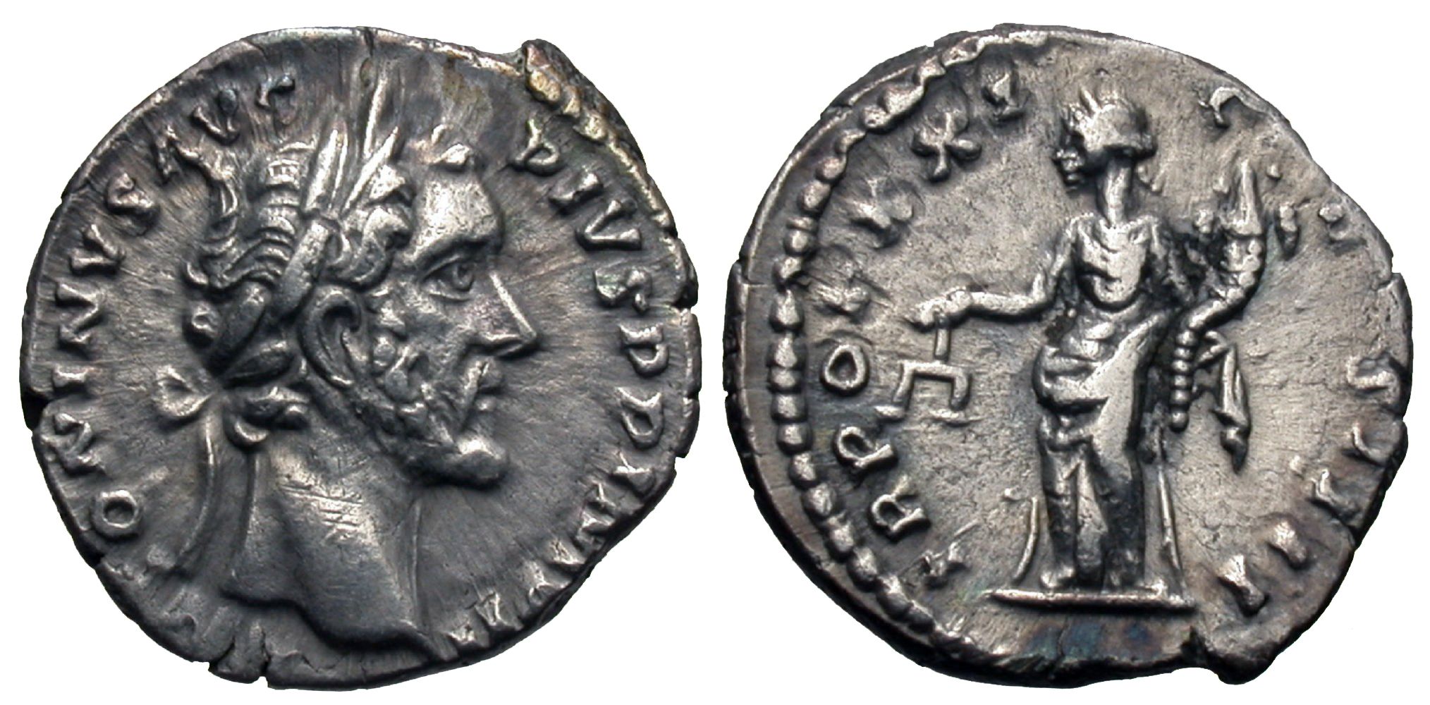 Antoninus Pius. AR Denarius. Aequitas. | Roman Imperial Coins
