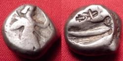 ACHAEMENID EMPIRE AR silver siglos, Kings of Persia, 450-330 BC. King ...