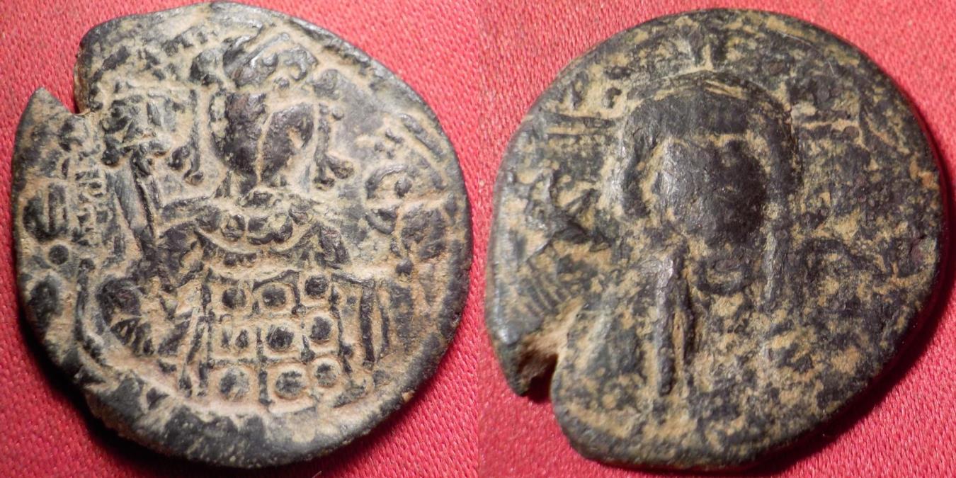 MICHAEL VII DUCAS AE follis. Constantinopls, 1071-1078 AD. Christ ...