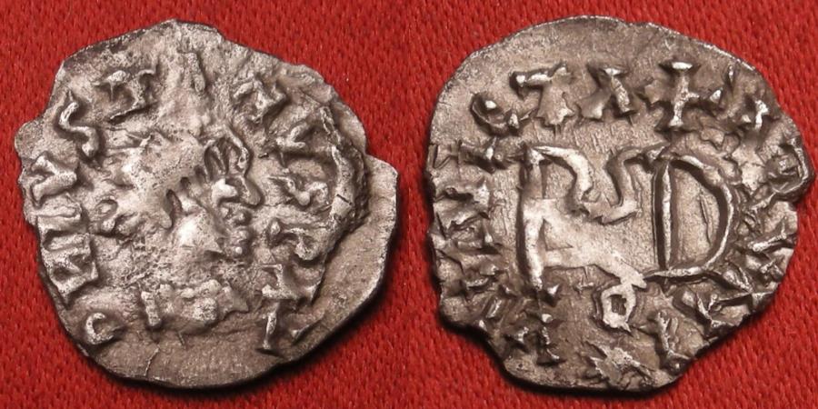 GEPIDS AR silver quarter siliqua. Migration period. Struck in the name ...