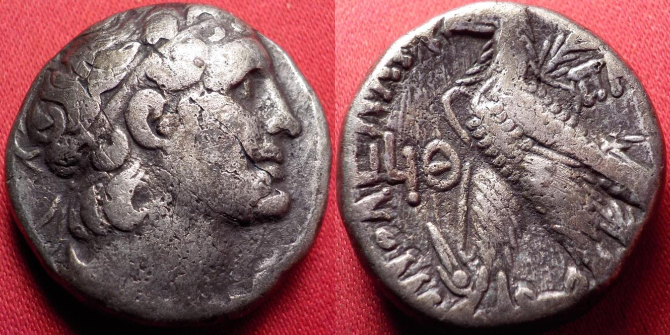 CLEOPATRA VII (Kleopatra VII Philopator Thea Neotera) with Ptolemy XV ...