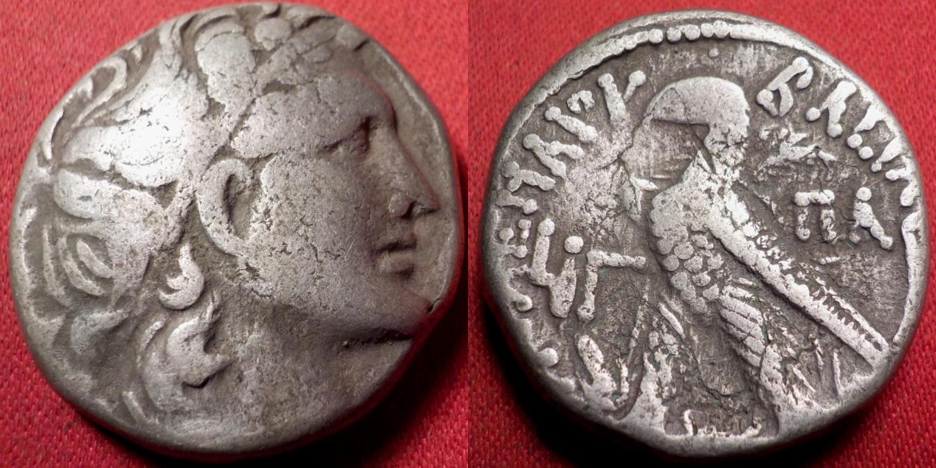 CLEOPATRA VII (Kleopatra VII Philopator Thea Neotera) with Ptolemy XV ...