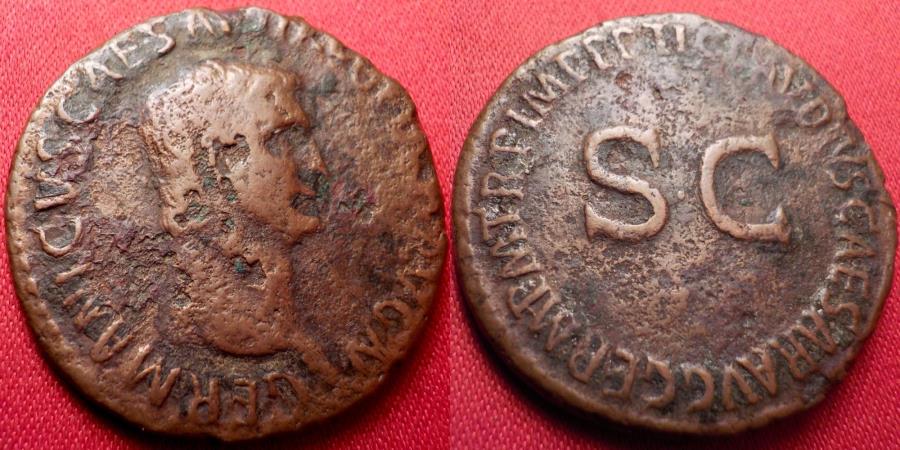 GERMANICUS AE as. Struck under Claudius. legend around SC. | Roman ...