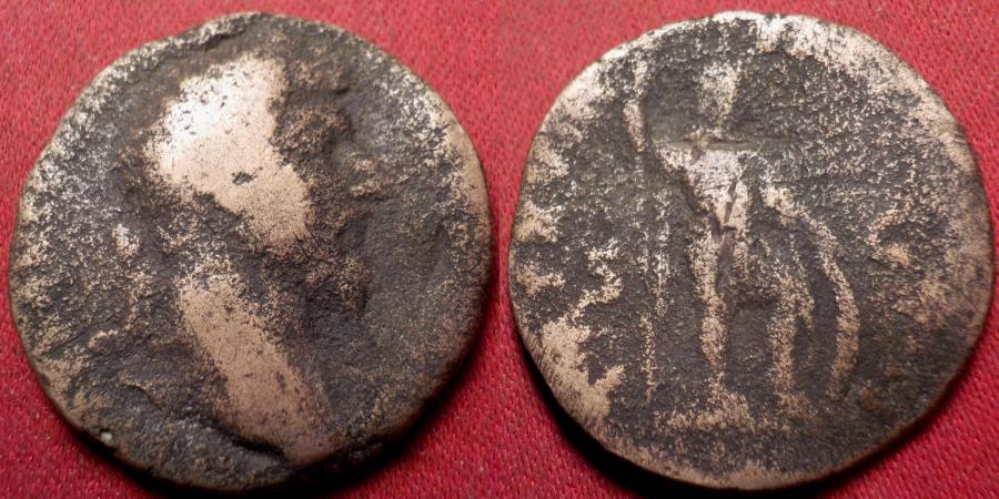 MARCUS AURELIUS AE as. Mars standing, with spear & shield | Roman ...