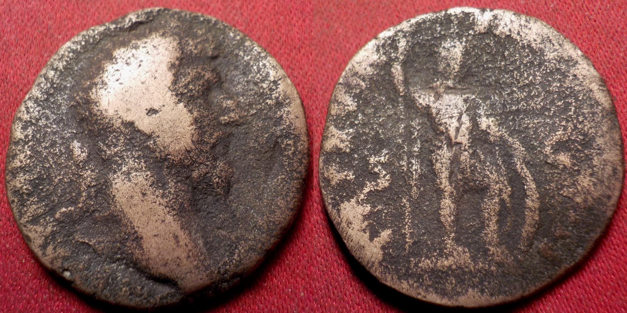 MARCUS AURELIUS AE as. Mars standing, with spear & shield | Roman ...