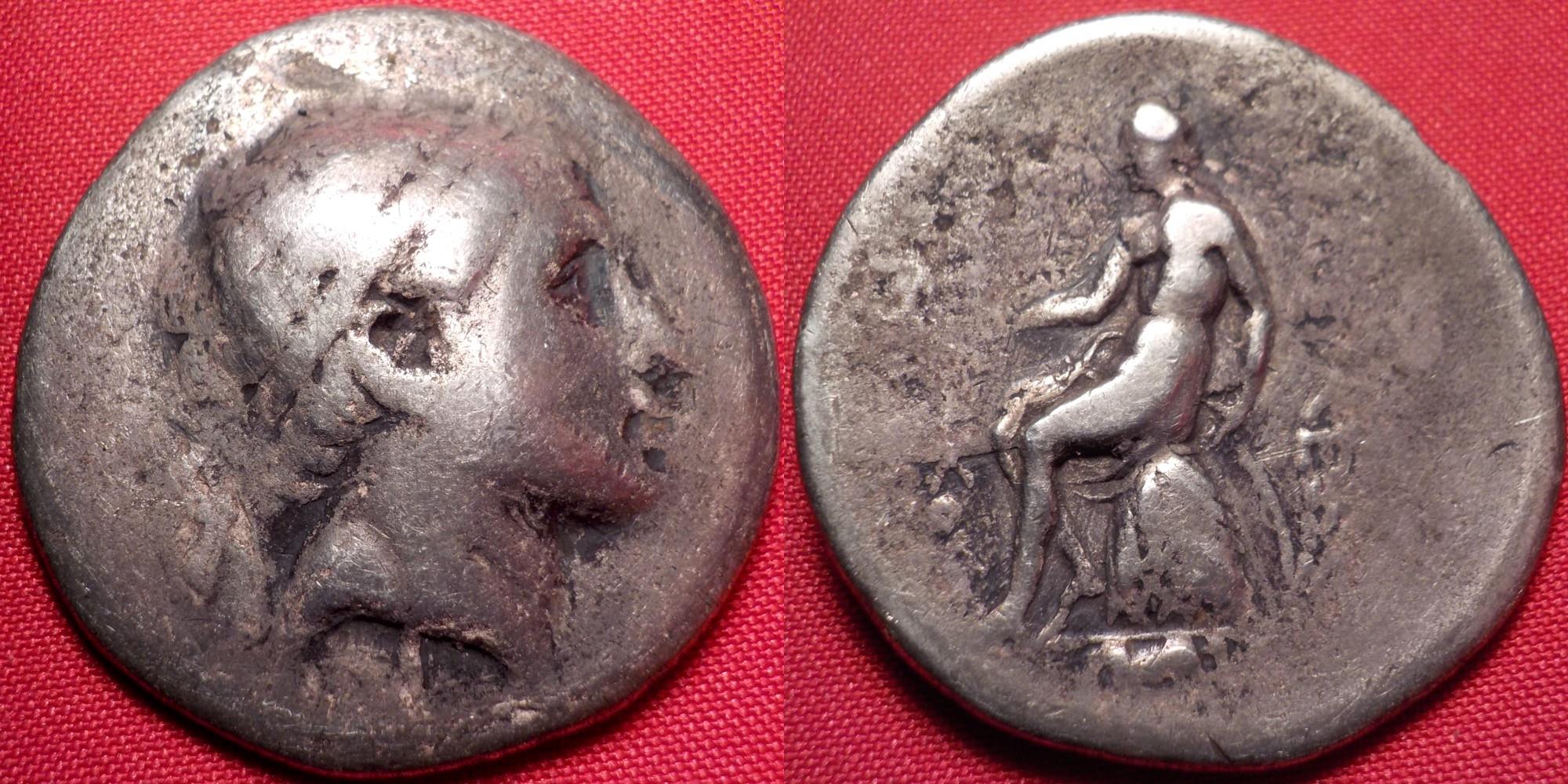 ANTIOCHOS III THE GREAT AR silver tetradrachm. Tarsus or subsidiary ...