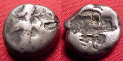ACHAEMENID EMPIRE AR silver siglos, Kings of Persia, 450-330 BC. King ...