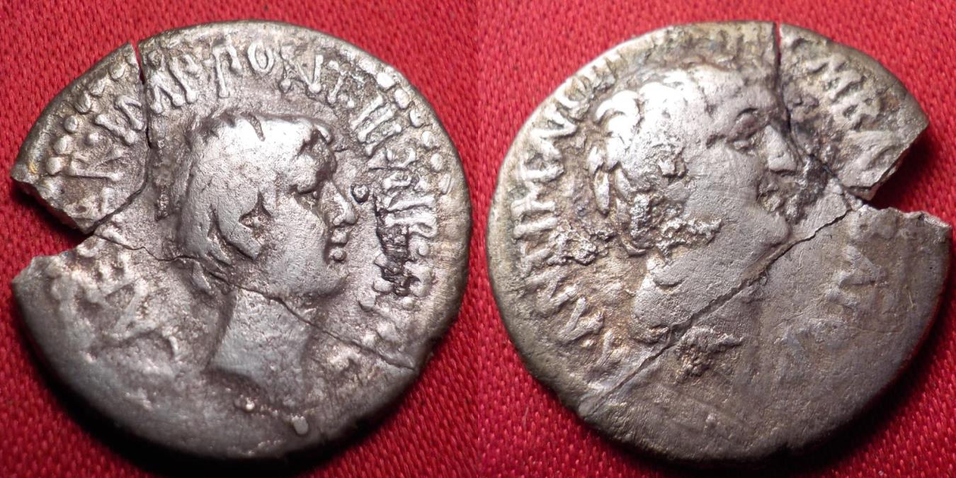 OCTAVIAN & MARCUS ANTONIUS (Marc Antony) Reconciliation issue dual ...