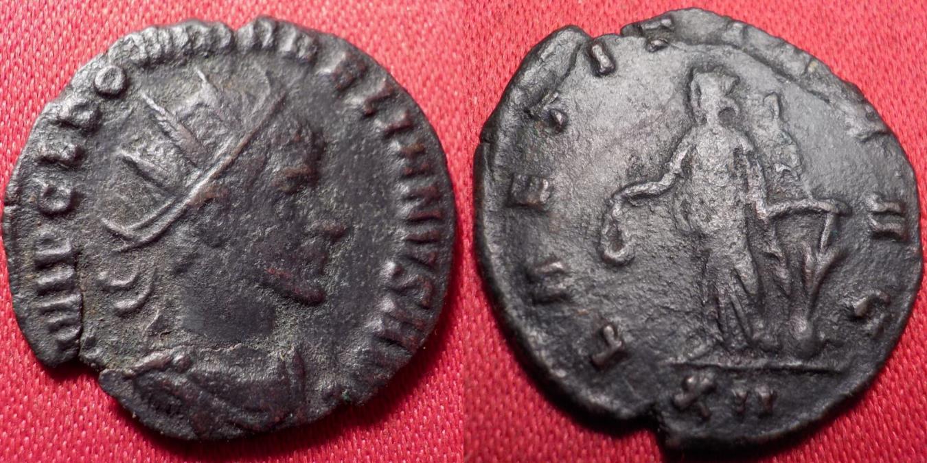 AURELIAN AE antoninianus. First issue, DOM in obverse legend. Portrait ...