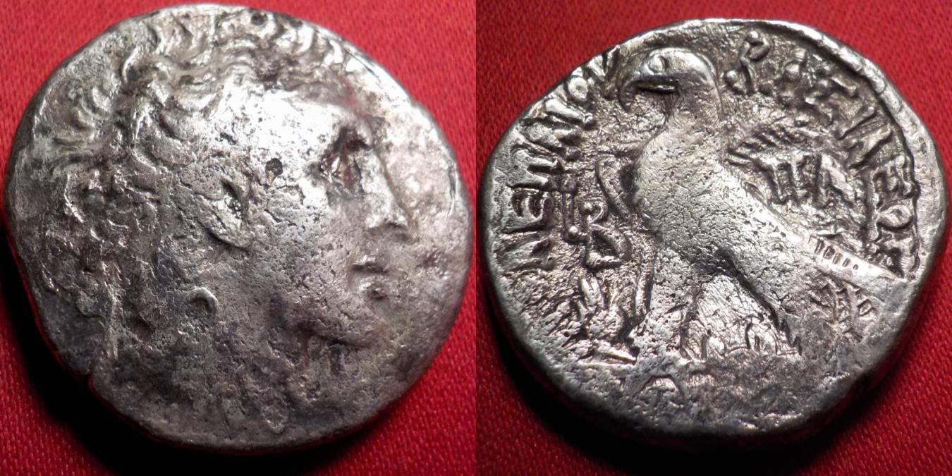 CLEOPATRA VII (Kleopatra VII Philopator Thea Neotera) with Ptolemy XIII ...