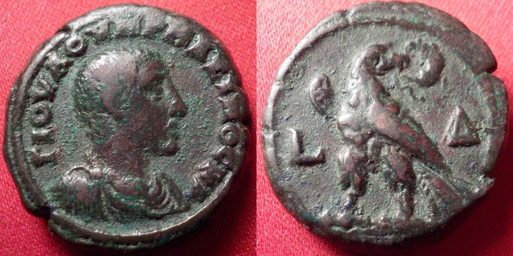 MAXIMUS CAESAR AE tetradrachm. Alexandria, eagle standing. 238 AD. Very ...