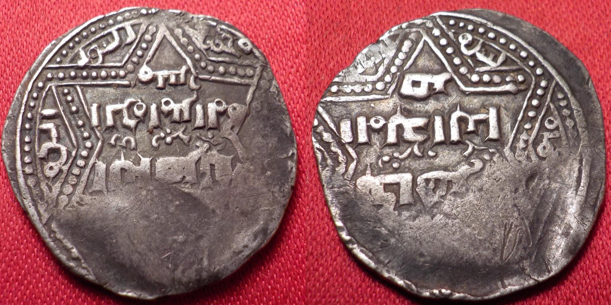 AYYUBID SULTANATE AR silver half dirham. Halab, under al-Zahir Ghazi ...