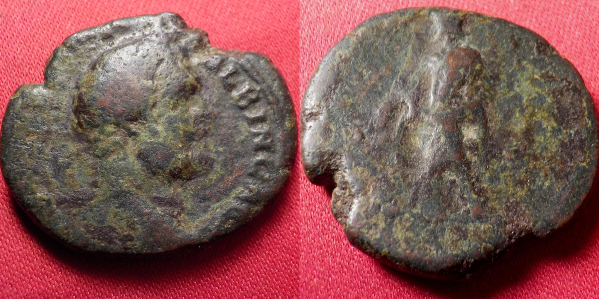 CLODIUS ALBINUS, Governor of Britannia, as Caesar, AE as or dupondius ...