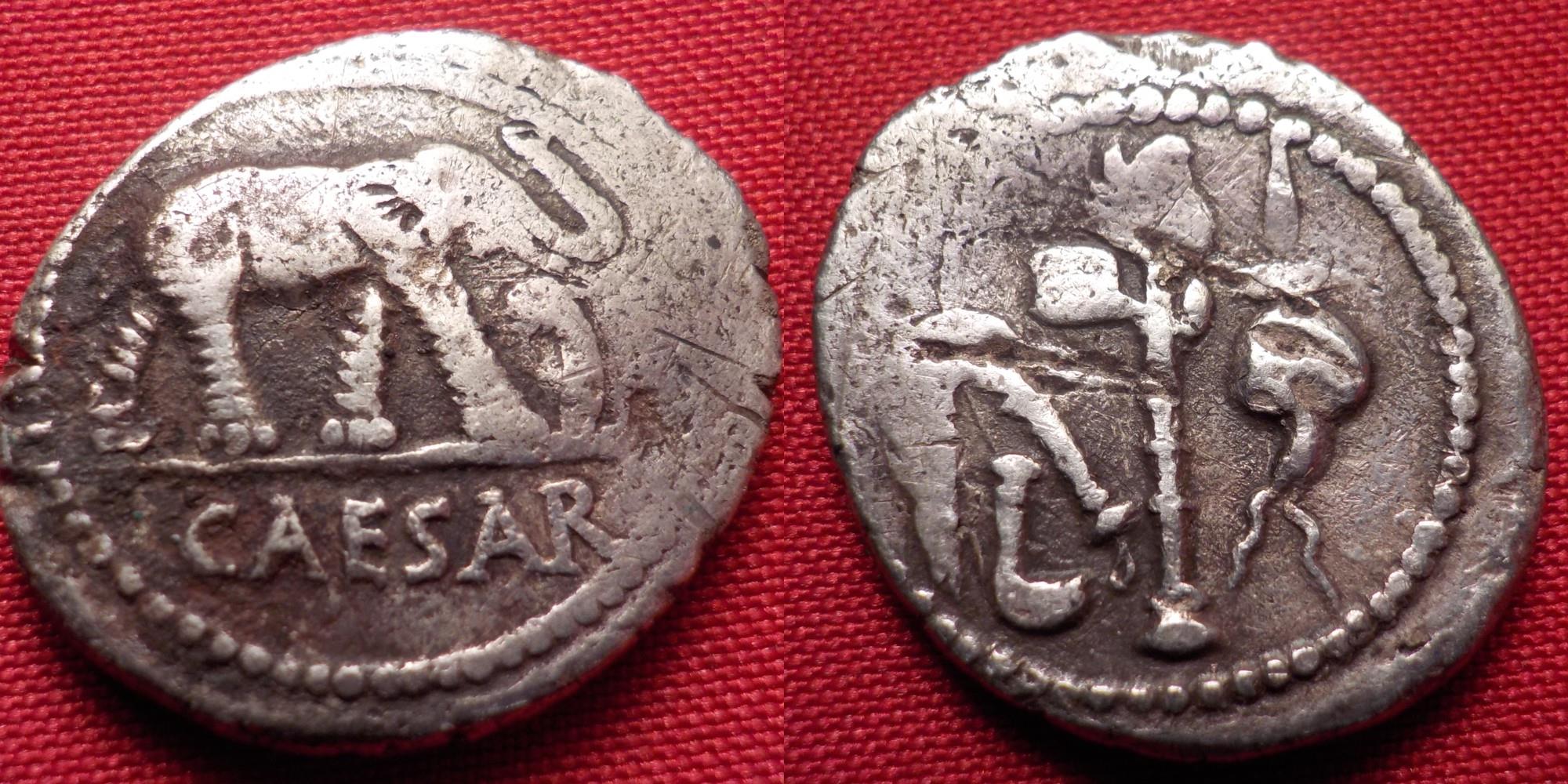 JULIUS CAESAR Ancient Roman Coins For Sale On, 42% OFF