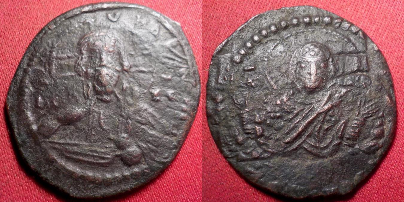 Anonymous Class G follis. Time of Romanus IV, 1068-1071 AD. Busts of ...