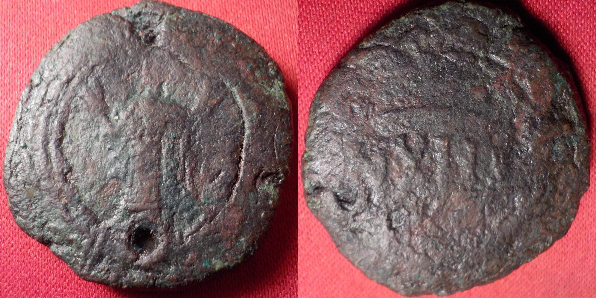 VANDALS OF CARTHAGE AE 42 nummi. Municipal coinage, 480-533 AD ...