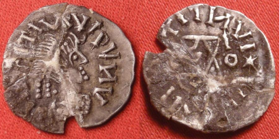 GEPIDS, Ostrogothic migration period, AR silver quarter-siliqua ...