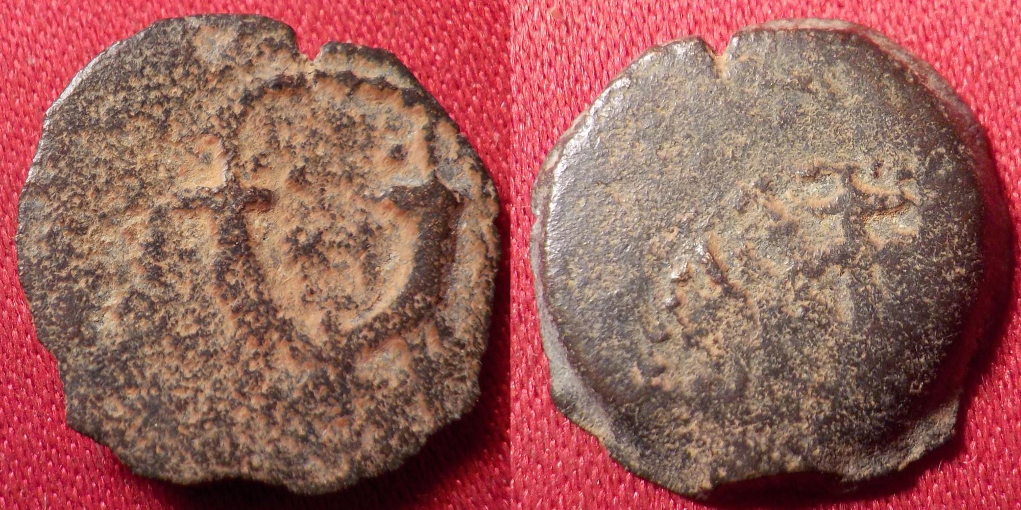 KING HEROD I THE GREAT AE prutah. Jerusalem, 40-4BC. Anchor / Double ...