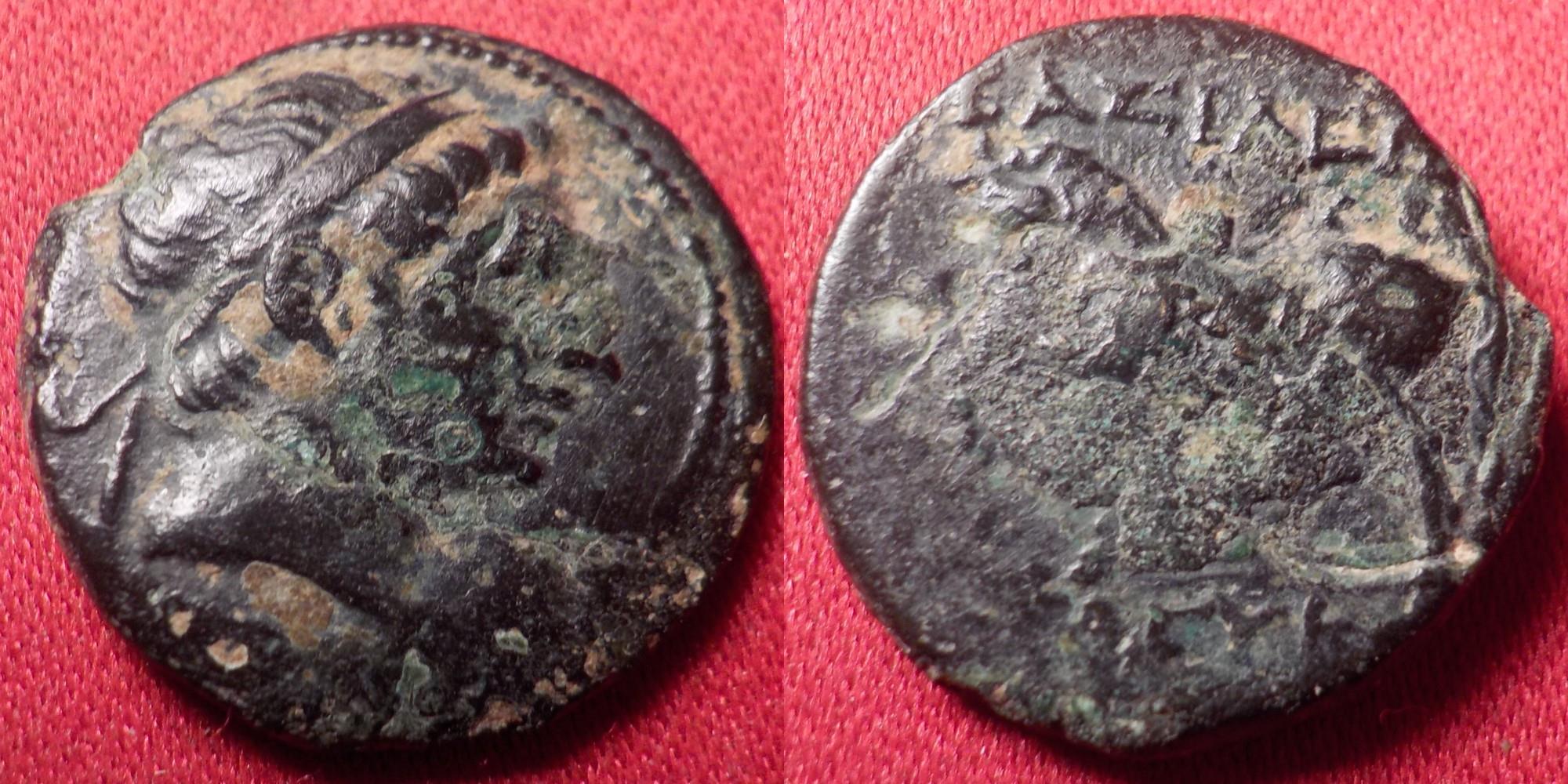 SELEUKOS II KALLINIKOS AE 17mm. 246-226 BC. Antioch or vicinity. Horse ...