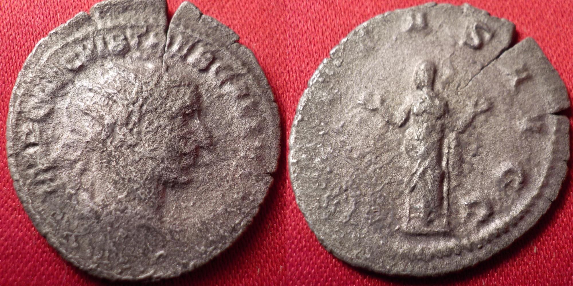TREBONIANUS GALLUS AR silver antoninianus. PIETAS AVGG, Pietas standing ...