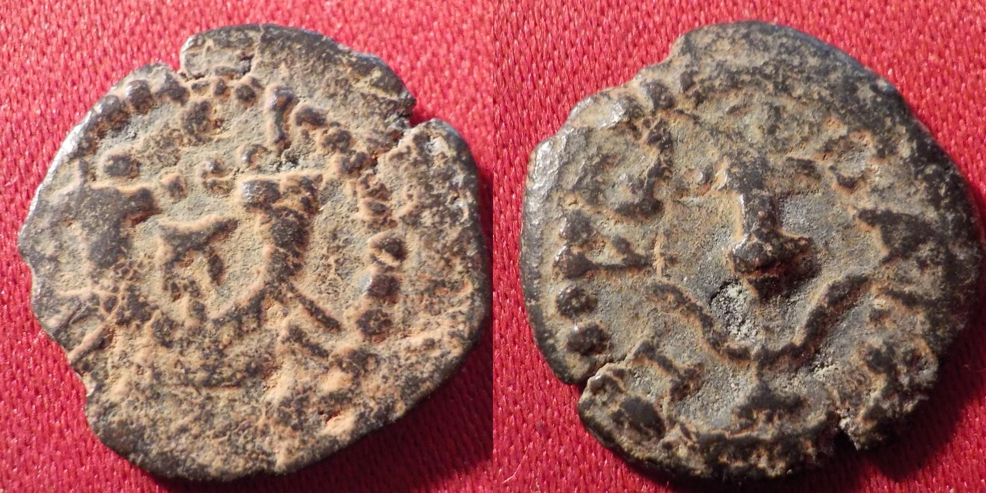 KING HEROD I THE GREAT AE prutah. Jerusalem, 40-4BC. Anchor / Double ...