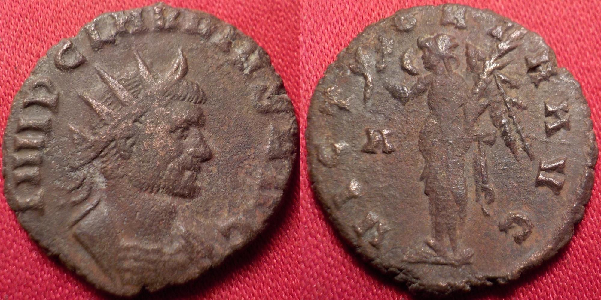 CLAUDIUS II GOTHICUS AE antoninianus. Rome, 268-269 AD. Victory ...