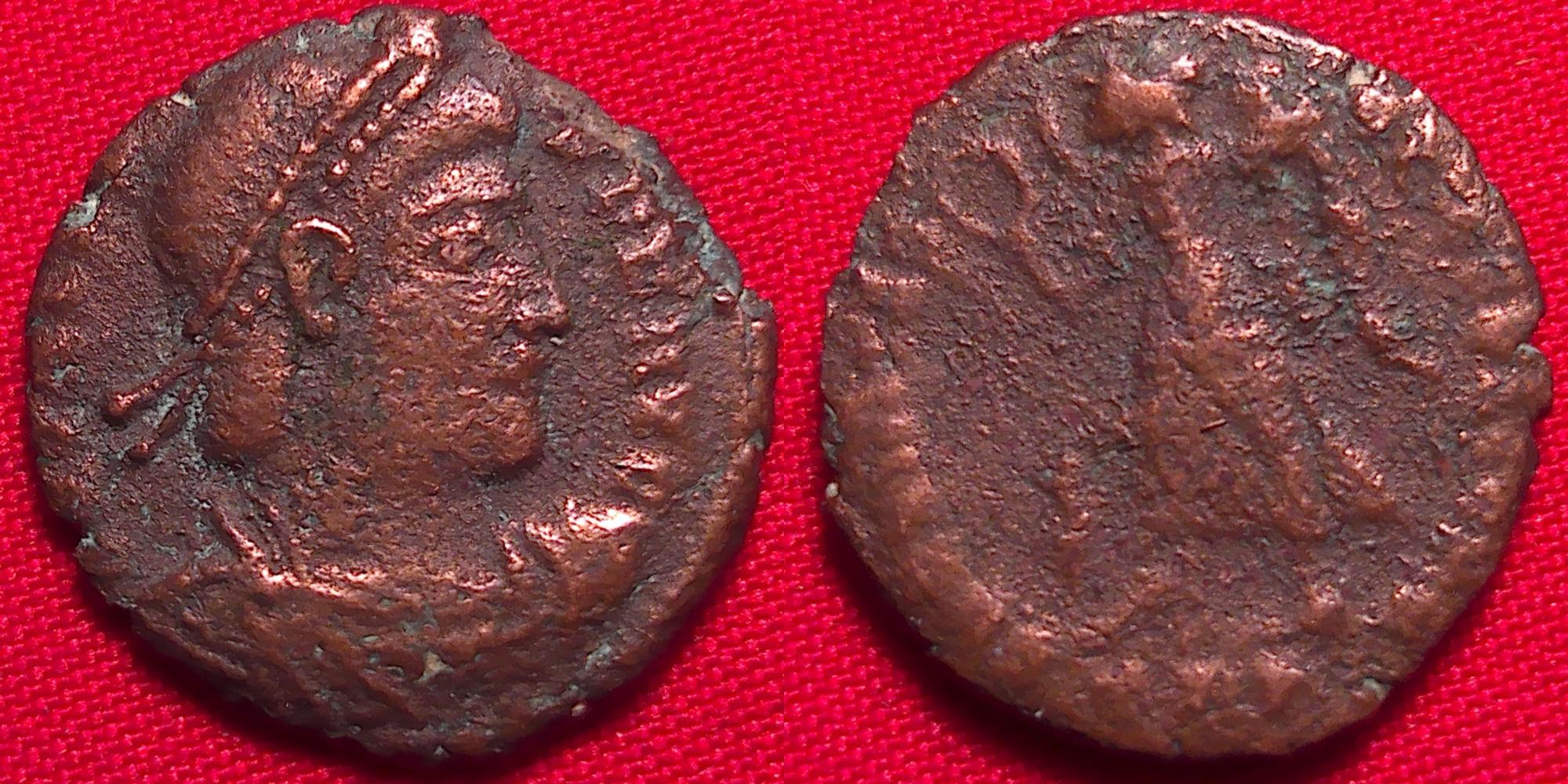 VALENS AE3. Securitas Reipublicae, Victoria advancing. | Roman Imperial ...