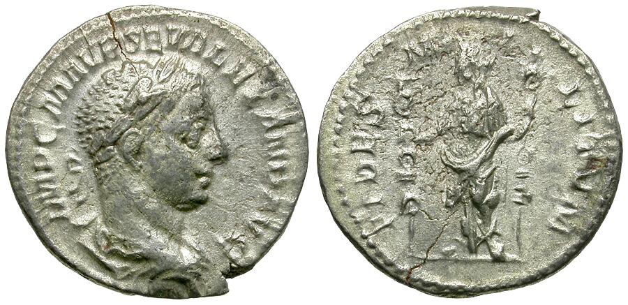 Severus Alexander (AD 222-235) AR Denarius / Fides | Roman Imperial Coins