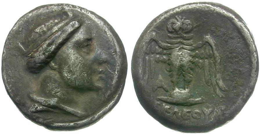 Pontos. Amisos AR Hemidrachm / Owl | Greek Coins