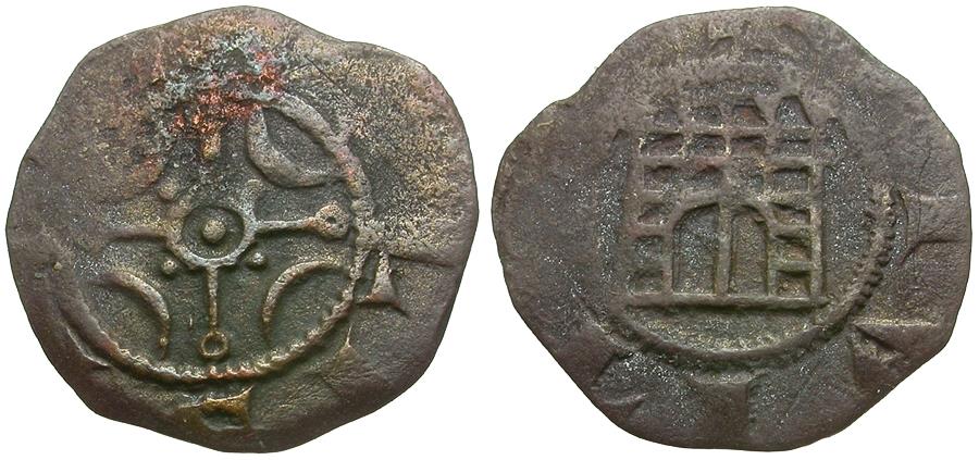 Crusades. Tripoli. Raymond III (1152-1187) Æ Pougeoise | Medieval Coins
