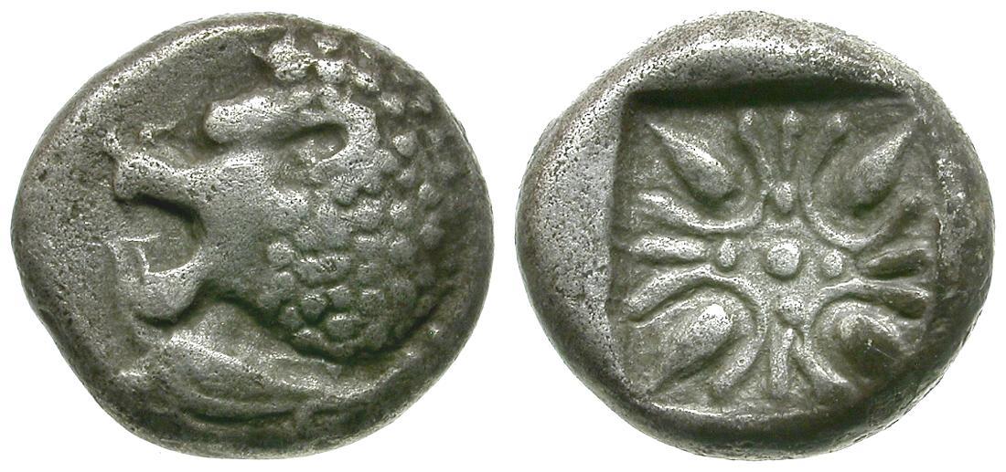Ionia. Miletos AR 1/12 Stater | Greek Coins
