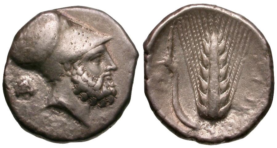 Lucania. Metapontion AR Nomos / Leukippos | Greek Coins