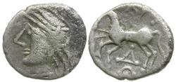 Ancient France. Celtic Gaul. Aedui Tribe AR Quinarius | Celtic Coins