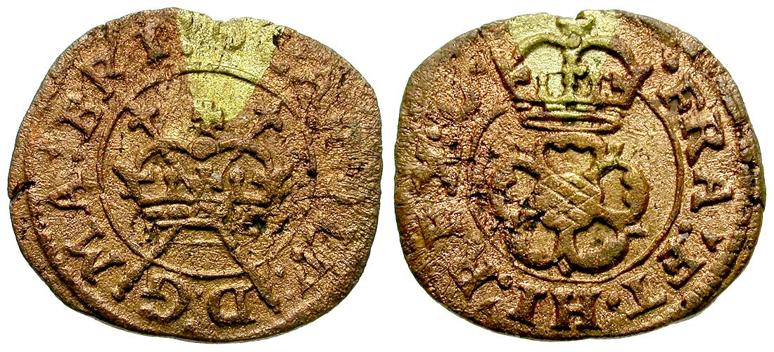 Great Britain. House of Stuart. Charles I (1625-1649) Æ Farthing