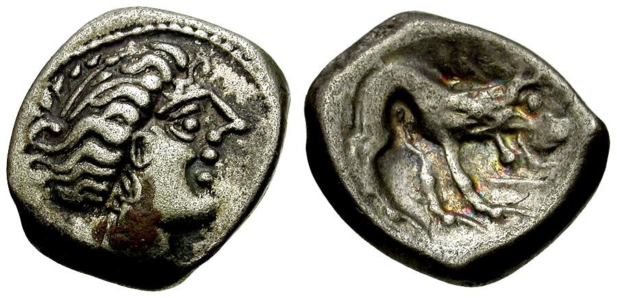 Celtic Tribes of Gaul/Northern Italy Gallia Cisalpina AR Drachm ...