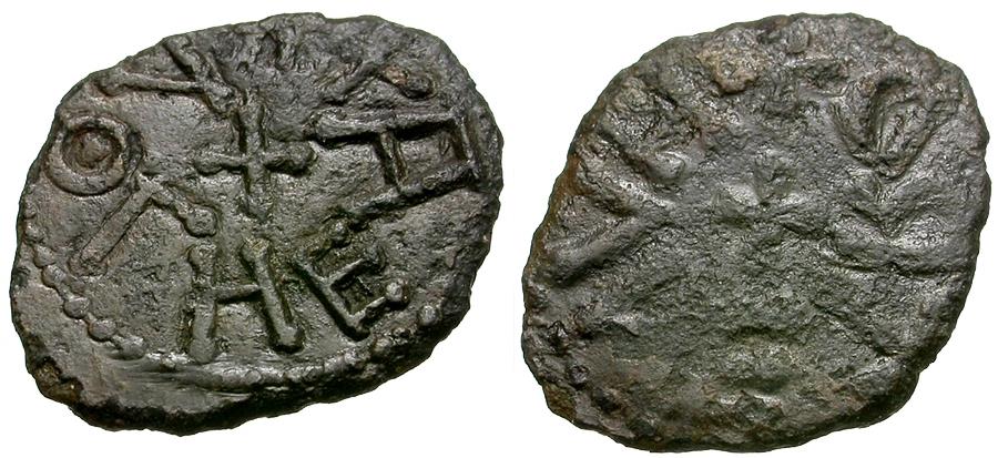 Anglo-Saxon Kings of Northumbria. Irregular Æ Styca | Medieval Coins