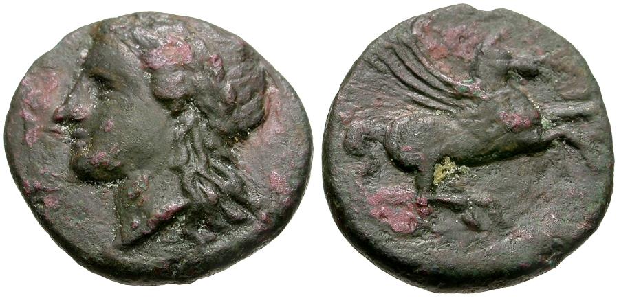 Sicily. Syracuse. Timoleon (344-317 BC) Æ15 | Greek Coins
