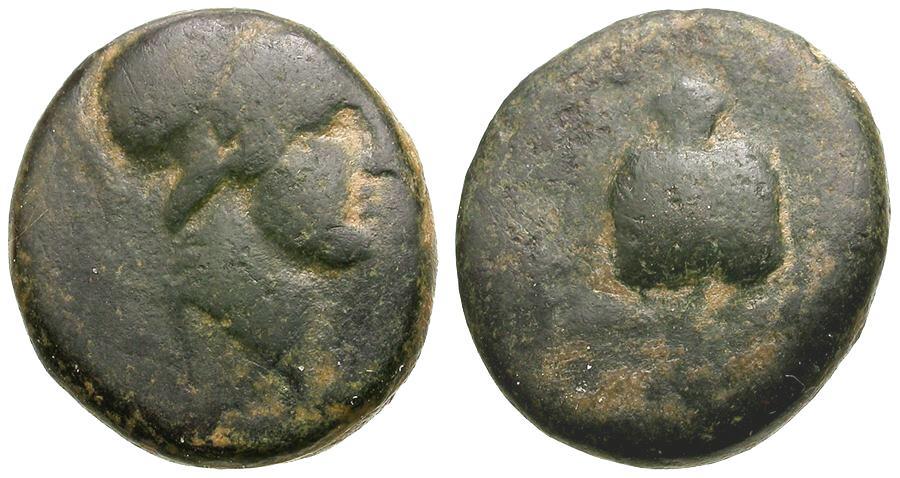 Pamphylia. Side Æ16 / Pomegranate | Greek Coins
